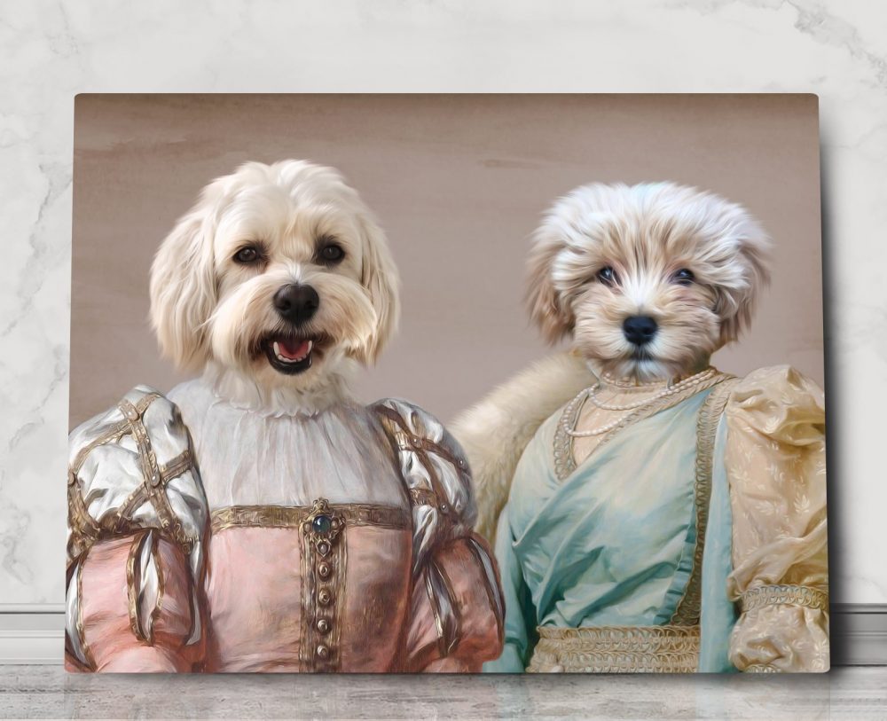 Princess Lily - Custom Pet Portrait - TinyFluffyPaws